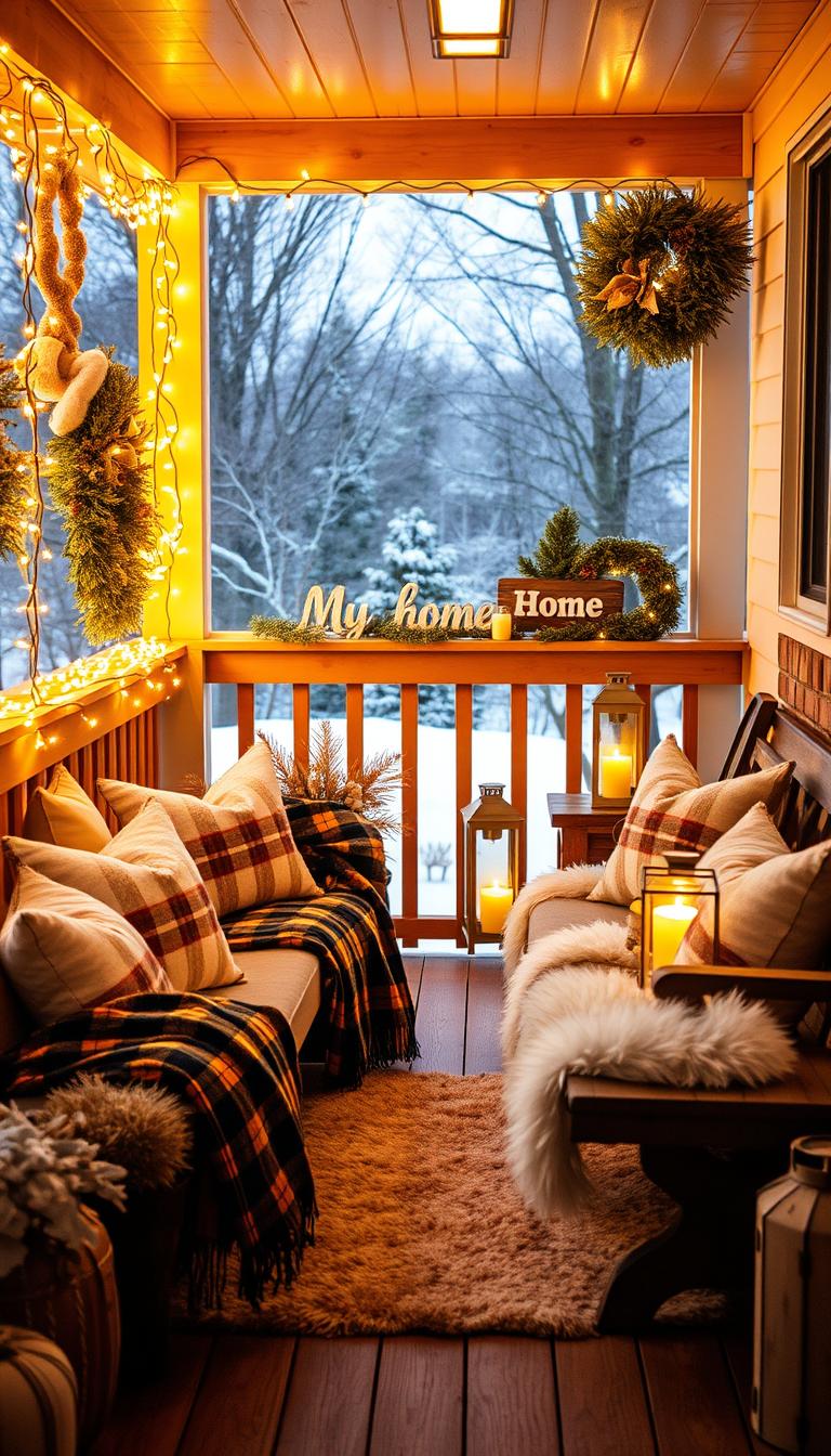 15 Gorgeous Winter Porch Decor Ideas to Spark Your Creativity | My Home Dec